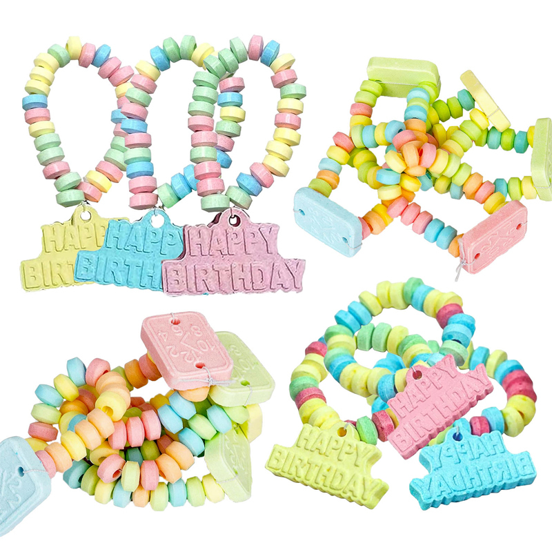 Necklace Bracelet Compressed Candy Bulk For Kids Preferential Sugar ...